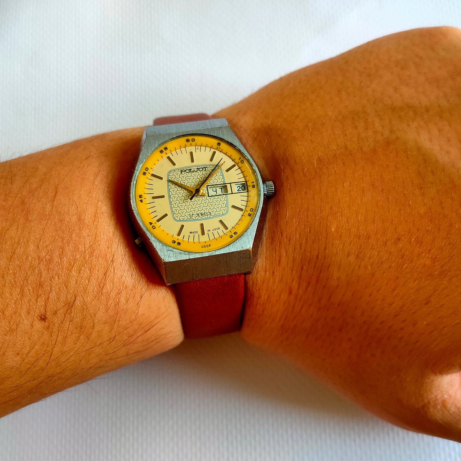 Poljot Soviet Watch Rare Mechanical Watch USSR Watch Day - Etsy
