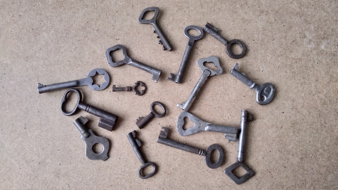 15 Old Keys Set Key Old Keys Antique Keys Door Key Keys - Etsy