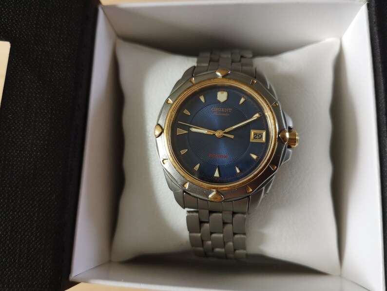 Orient TITANIUM Vintage Orient Japan Watch Automatic Watch - Etsy