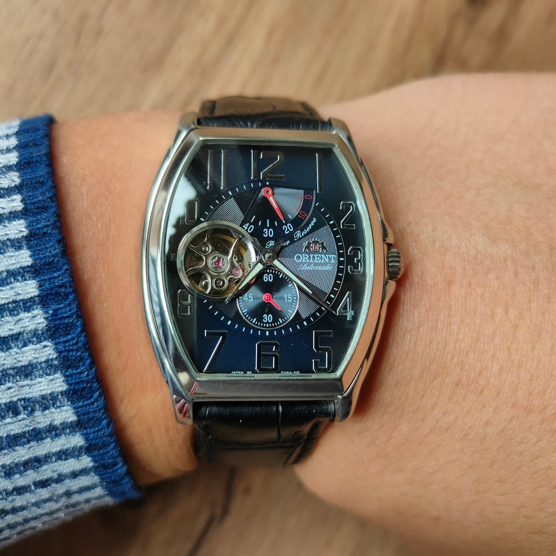 Orient Power Reserve Watch, Orient Open Heart, Square Orient Watch ...
