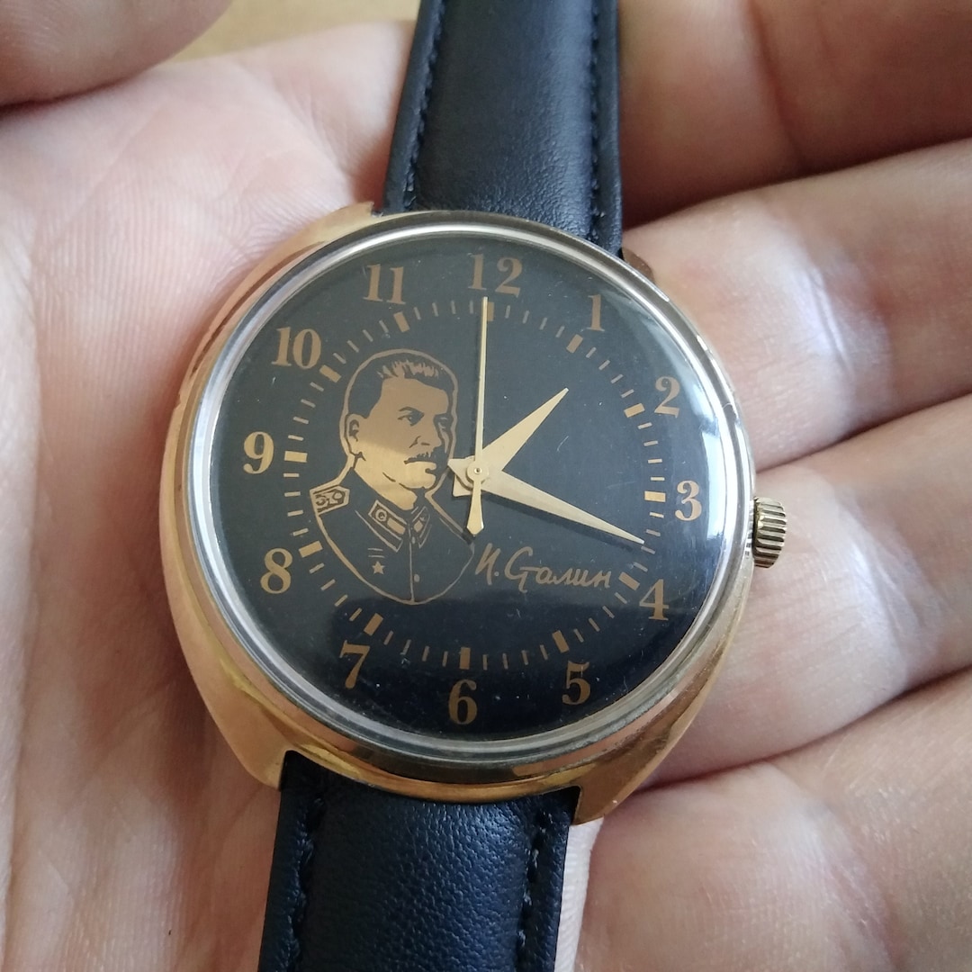 RARE Raketa Stalin, reloj soviético vintage, reloj para hombre, reloj ...