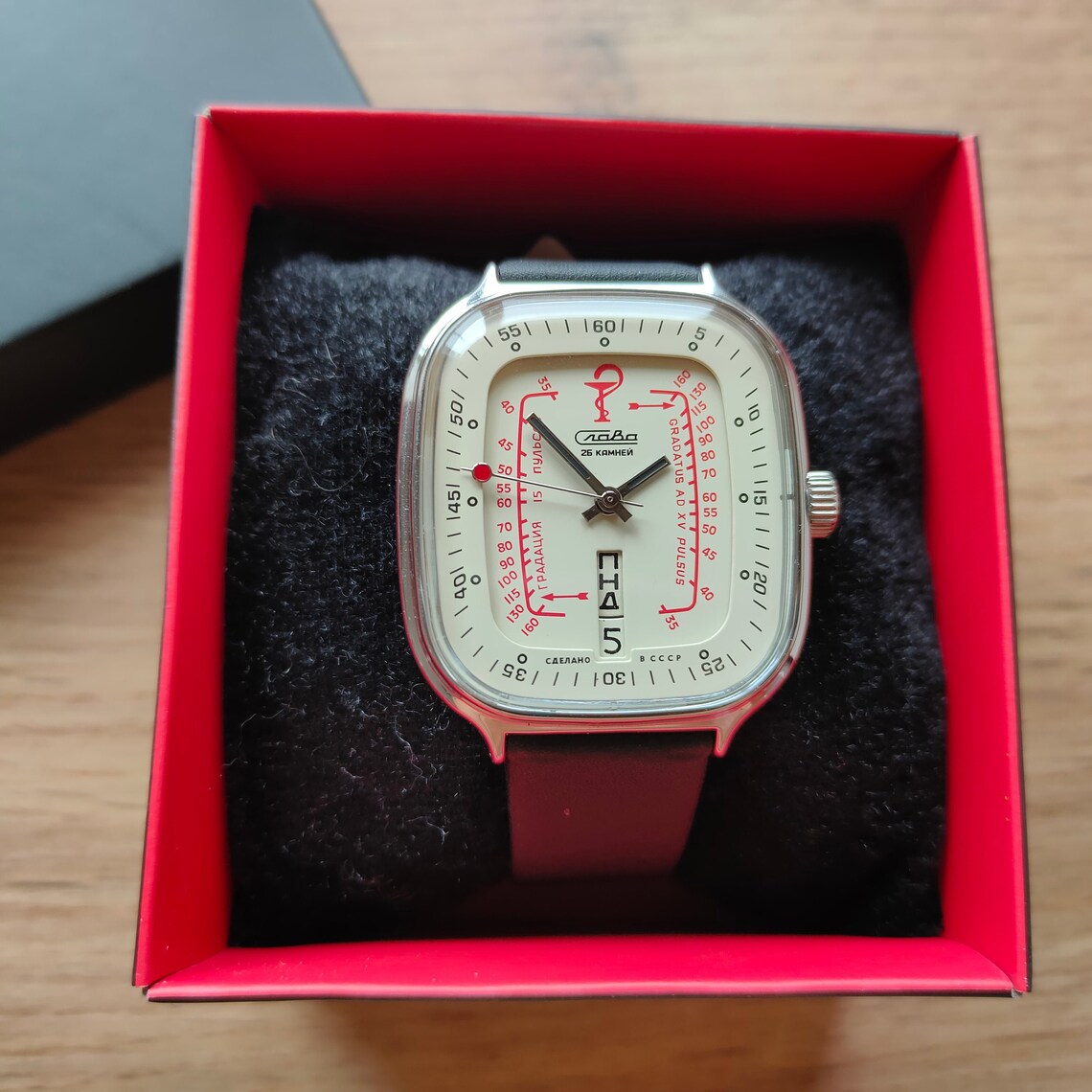 NOS NEW Pulsometer Watch Slava Medical Rare Soviet Watch With - Etsy