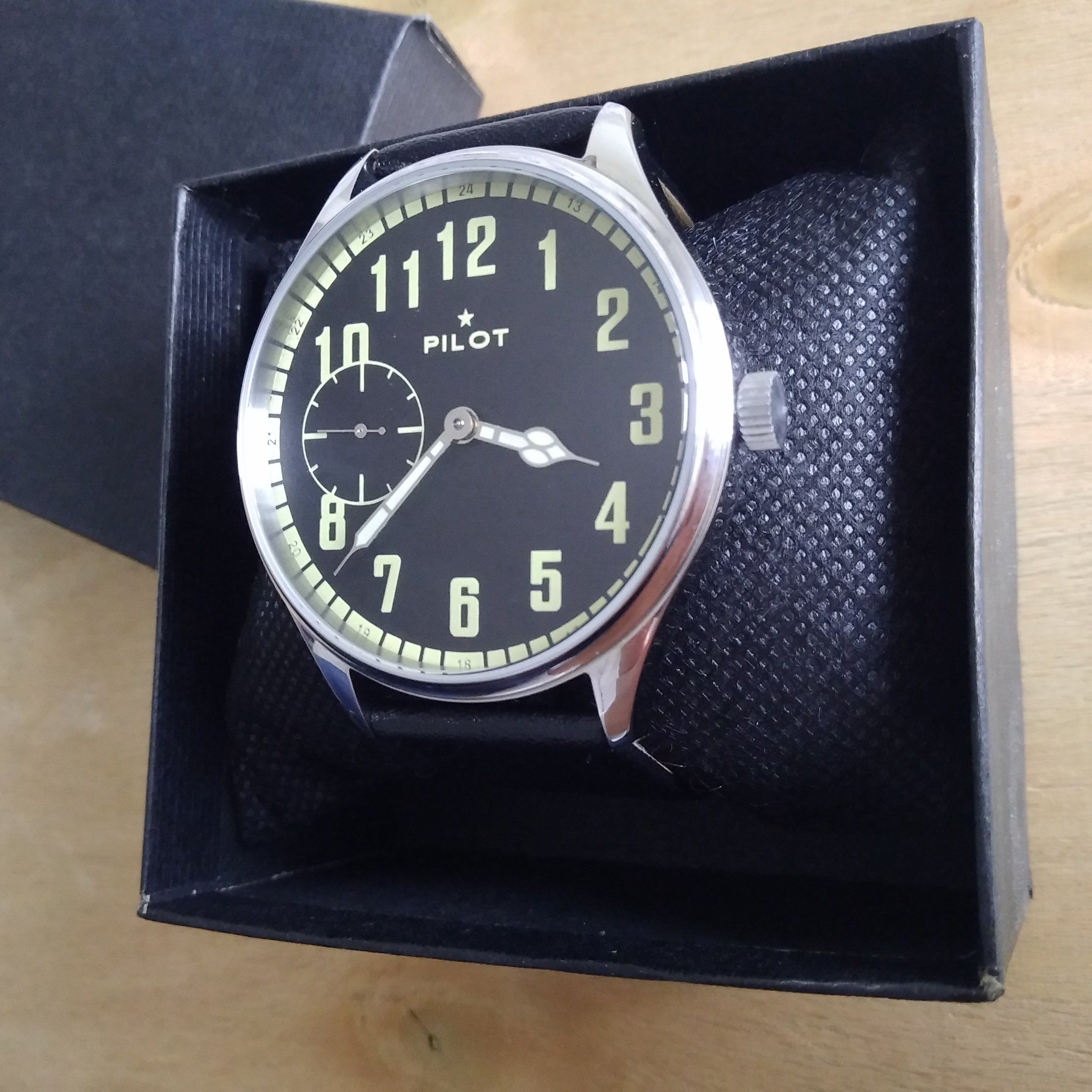 Rare Watch Molnija PILOT Soviet Watch Aviator Watch Large | Etsy