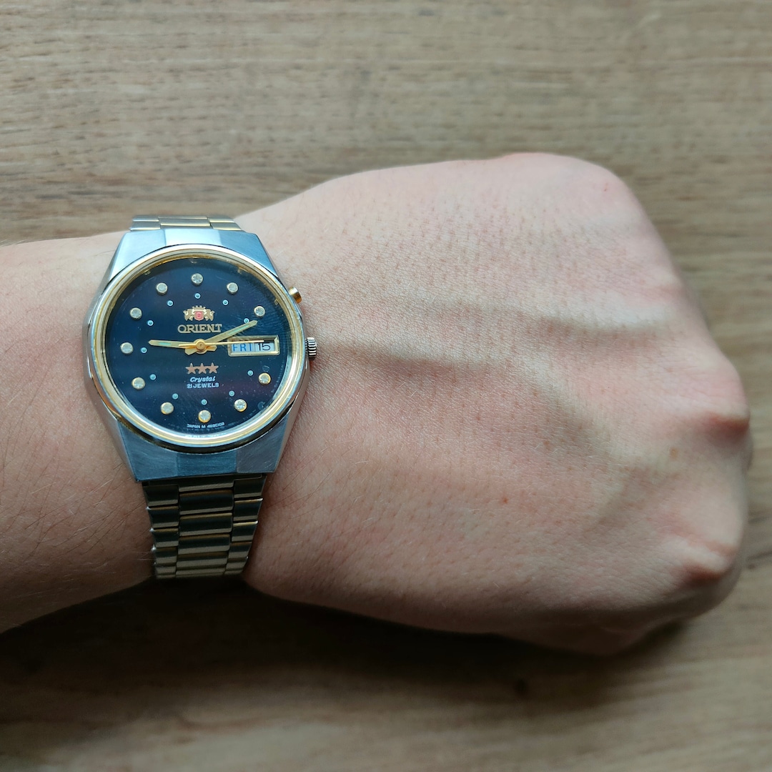 Orient Crystal Watch, Automatic Watch, Watch With Stone, 21 Jewel ...