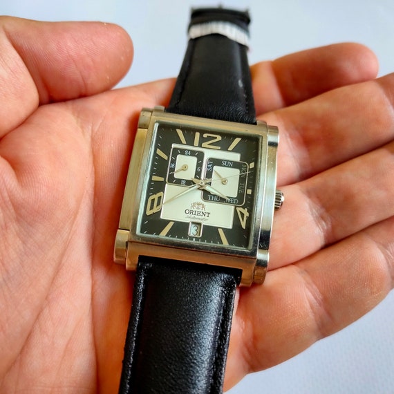 Orient square watch, vintage orient, Automatic Watch,… - Gem