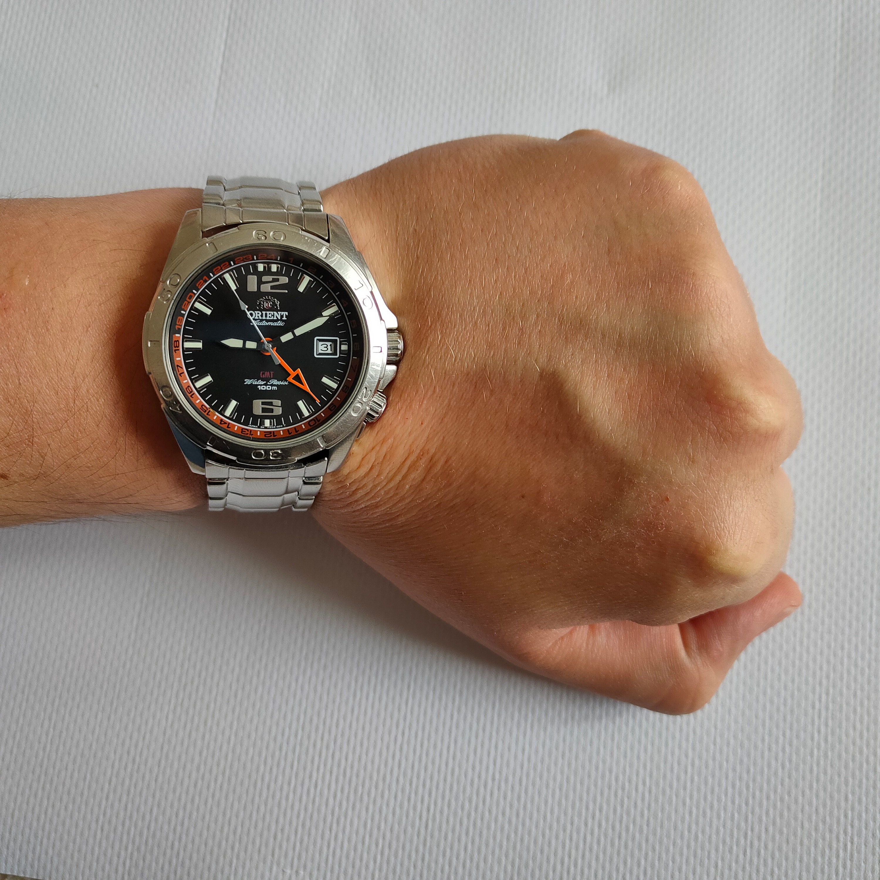 Rare Orient 24h GMT Watch Automatic Watch Black Dial | Etsy