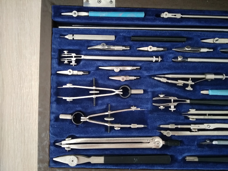 Professional Drawing Set Drafting tools Drafting Set | Etsy