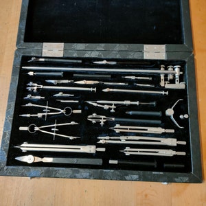 Professional Drawing Set Drafting Tools Drafting Set - Etsy