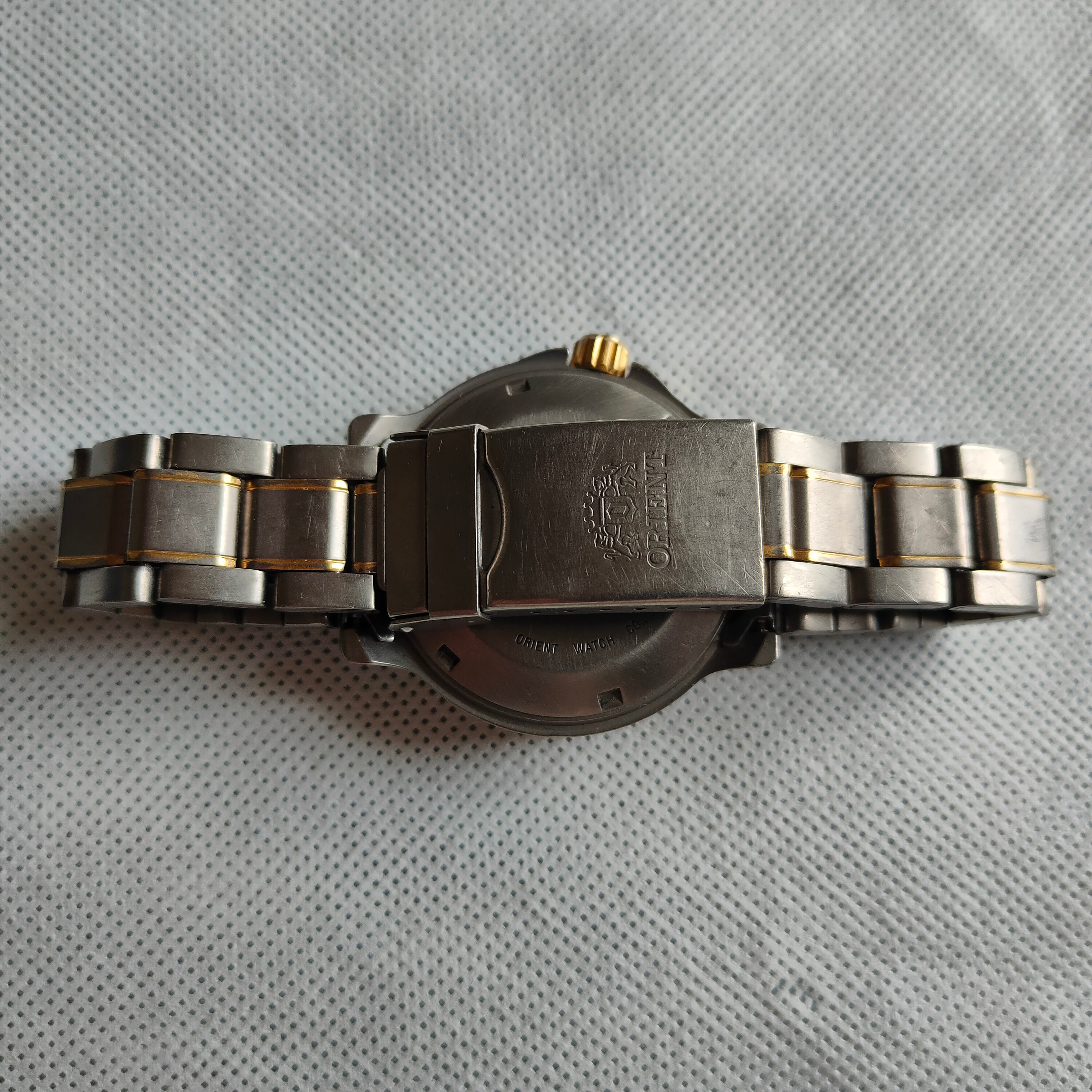 Orient TITANIUM Automatic Watch Vintage Japan Watch Day and | Etsy