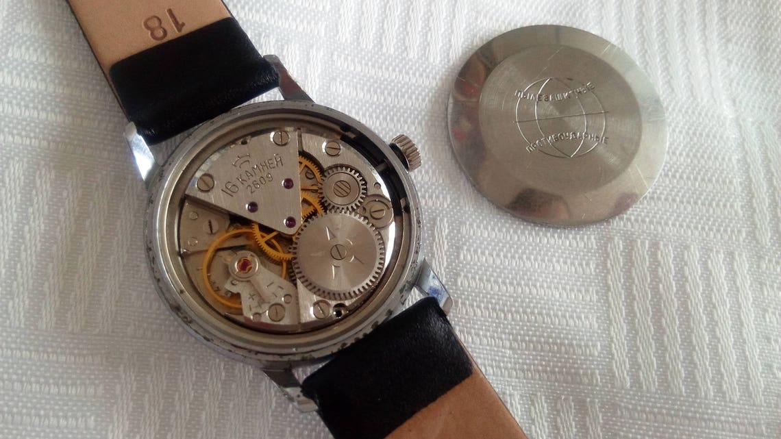 Rare Watch Raketa ROCKET Atom Soviet Watch Mechanical Watch - Etsy