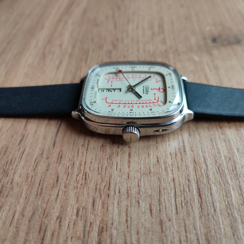 NOS NEW Pulsometer Watch Slava Medical, Rare Soviet Watch With ...