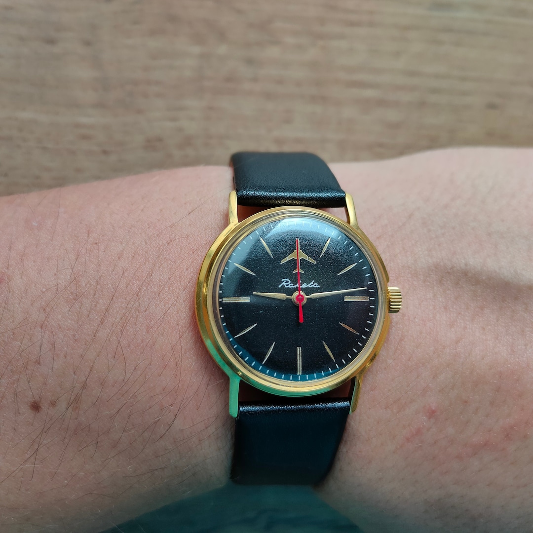 Soviet Watch Raketa Pilot Plane USSR, Watch for Pilot AIRPLANE AVIATION ...