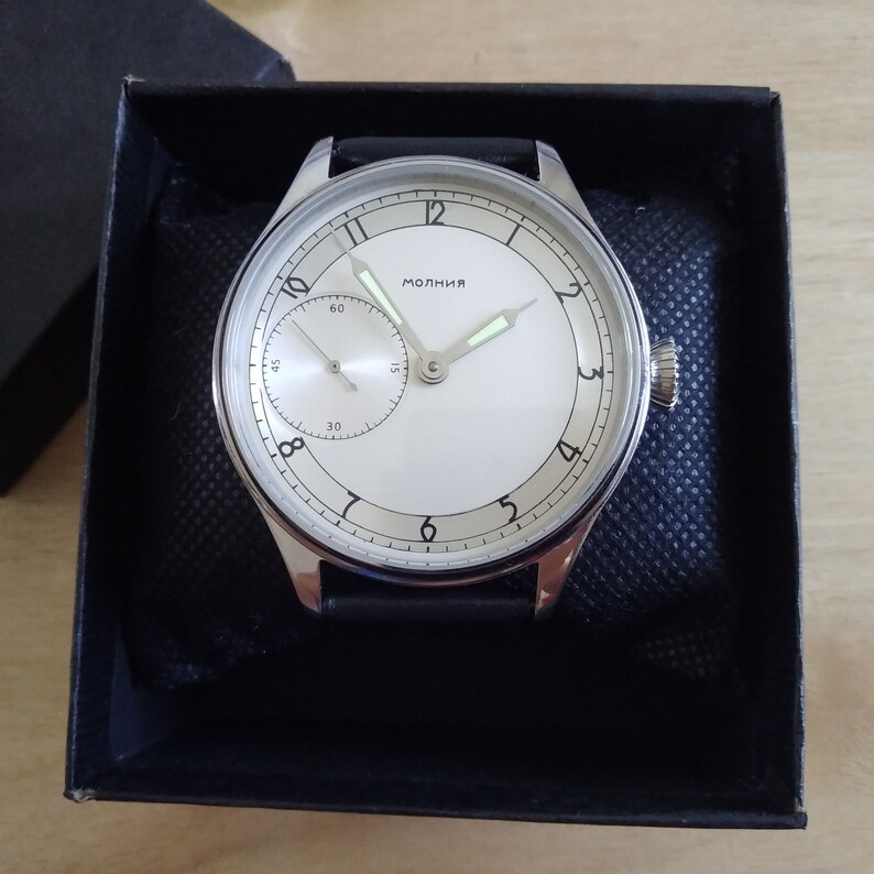 Molnija Vintage Watch Mechanical Watch Large Watch Big - Etsy
