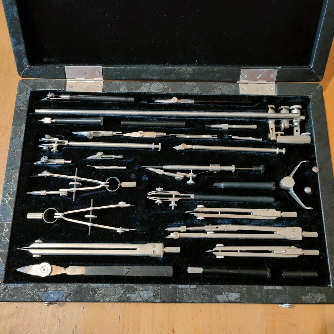 Professional Drawing Set Drafting Tools Drafting Set - Etsy