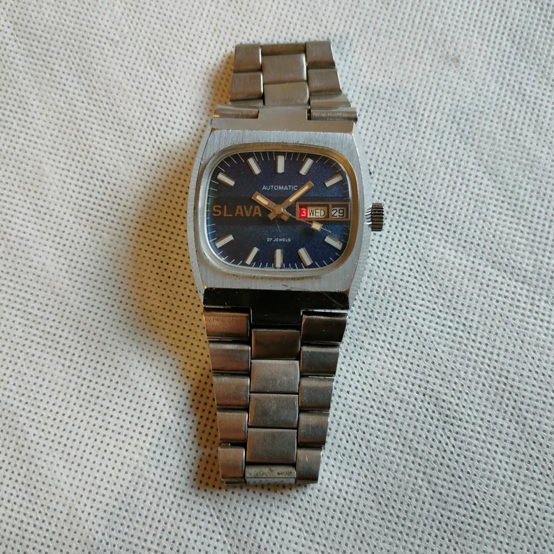 SLAVA TANK Watch Slava Panzer Watch Automatic Watch Mens - Etsy