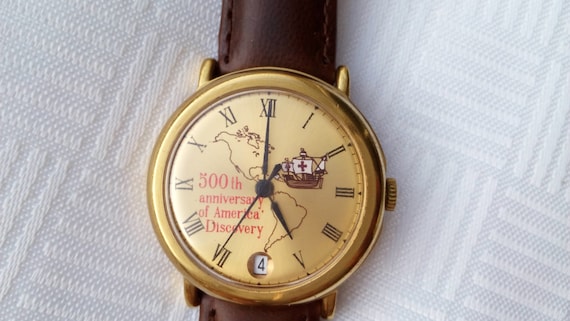 Raketa America discovery watch, rare soviet watch, so… - Gem
