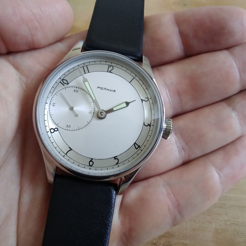Molnija Vintage Watch Mechanical Watch Large Watch Big - Etsy