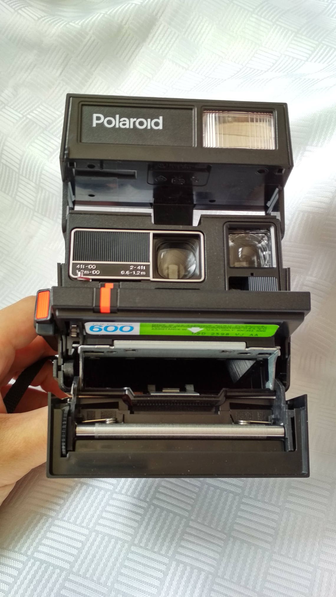Polaroid One Step Flash Red Stripe Instant Film Camera With Box ...