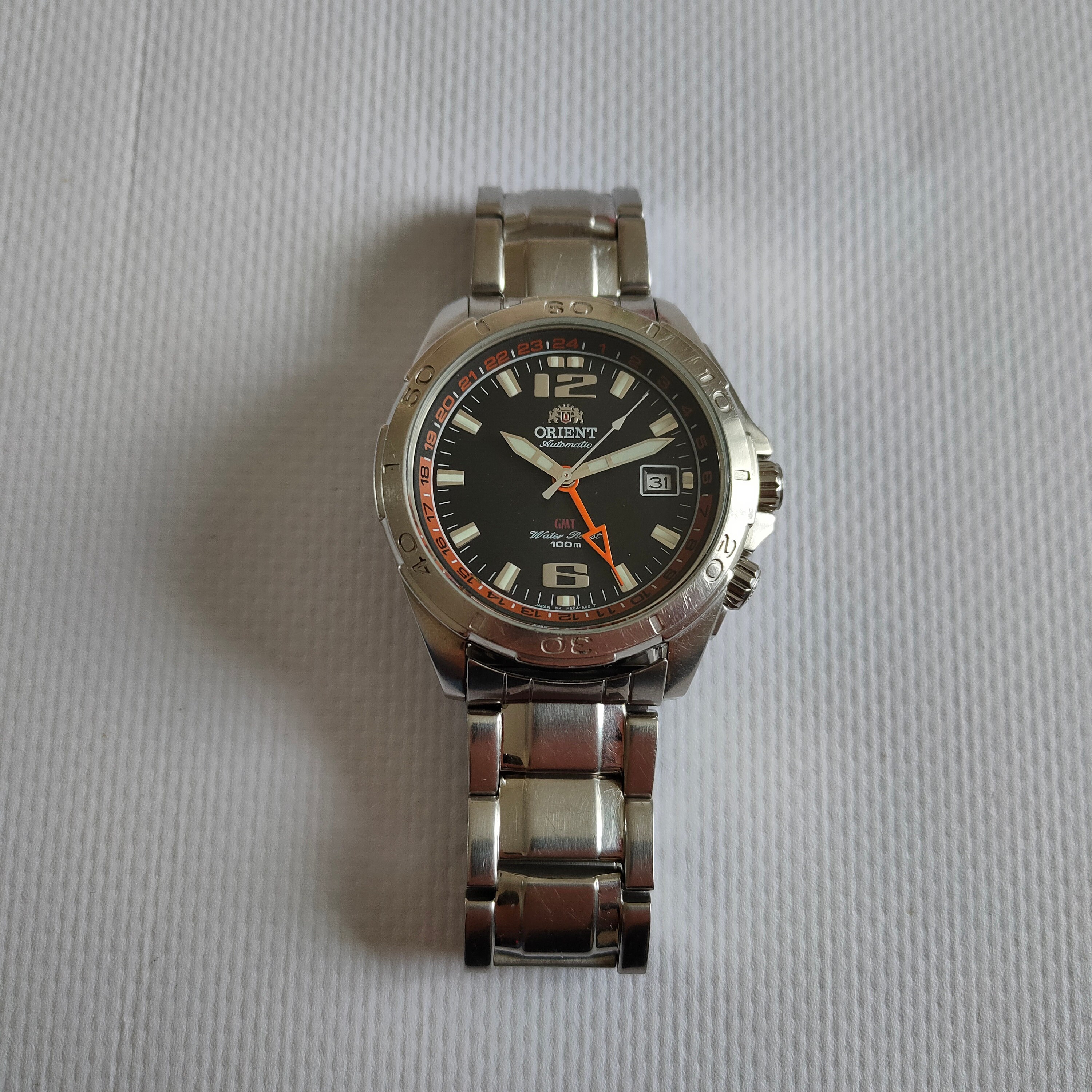 Rare Orient 24h GMT Watch Automatic Watch Black Dial | Etsy