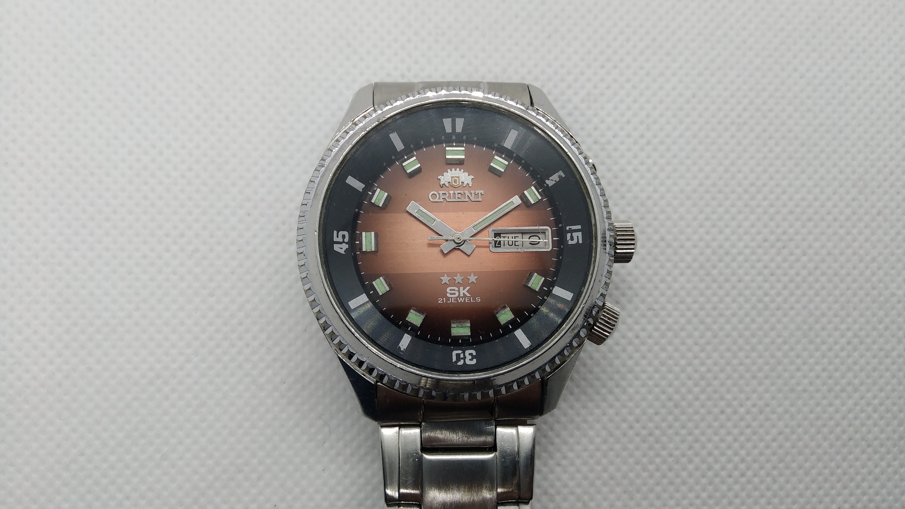 Rare Orient SK Vintage orient Japan watch Automatic watch | Etsy