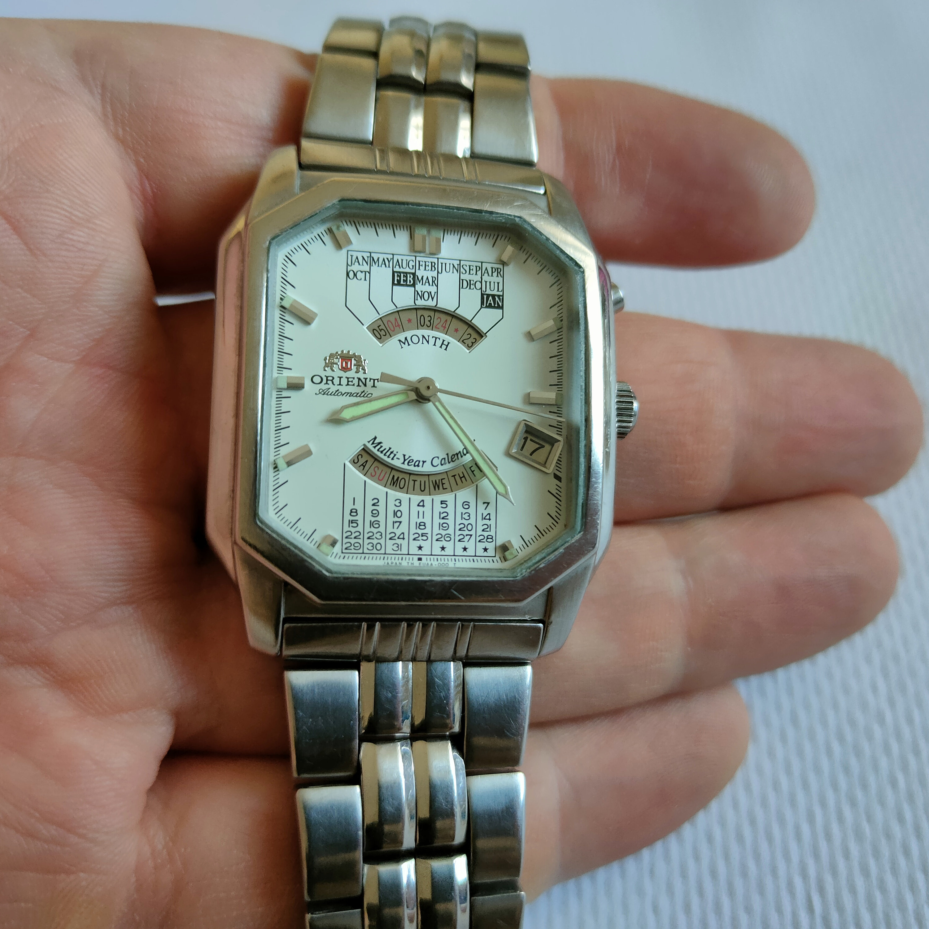 Vintage Orient College Watch, Perpetual Calendar Watch Vintage Orient College Watch, Perpetual Calendar Watch