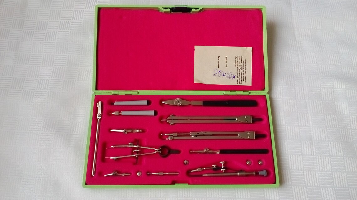 Professional Drawing Set Drafting tools Drafting Set | Etsy