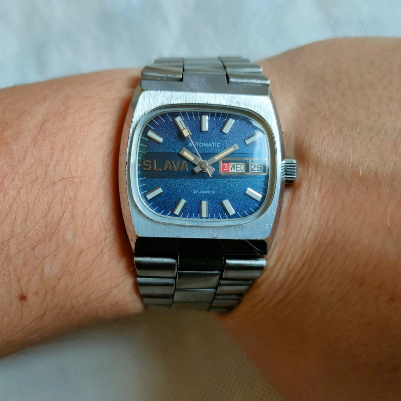 SLAVA TANK Watch Slava Panzer Watch Automatic Watch Mens - Etsy