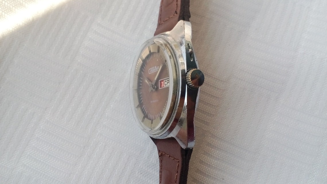 Slava Watch 26 Jewels Movement Mens Watch Huge Watch | Etsy