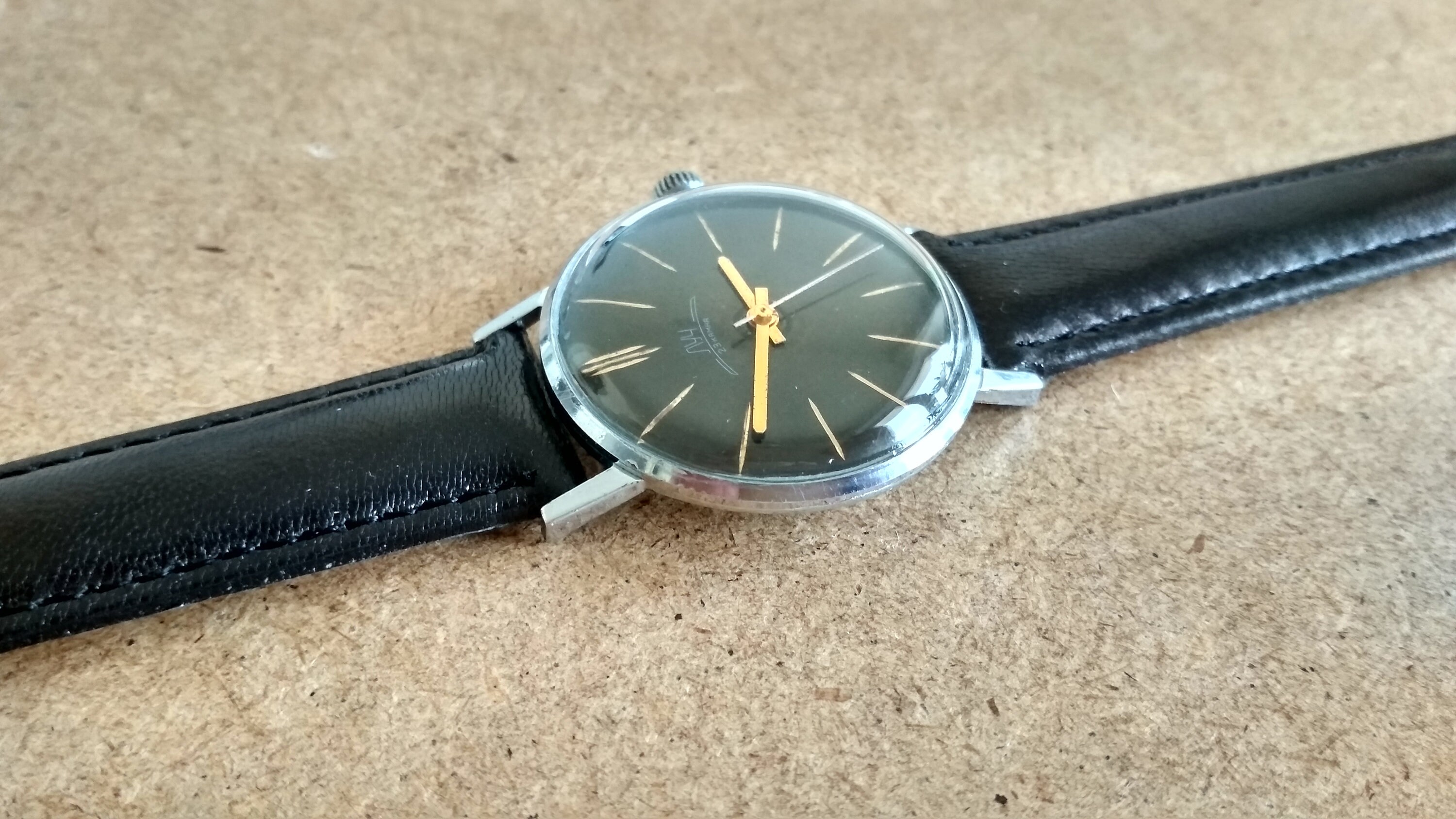 LUCH Watch Slim Rare Watch Wrist Watches for Men Black - Etsy