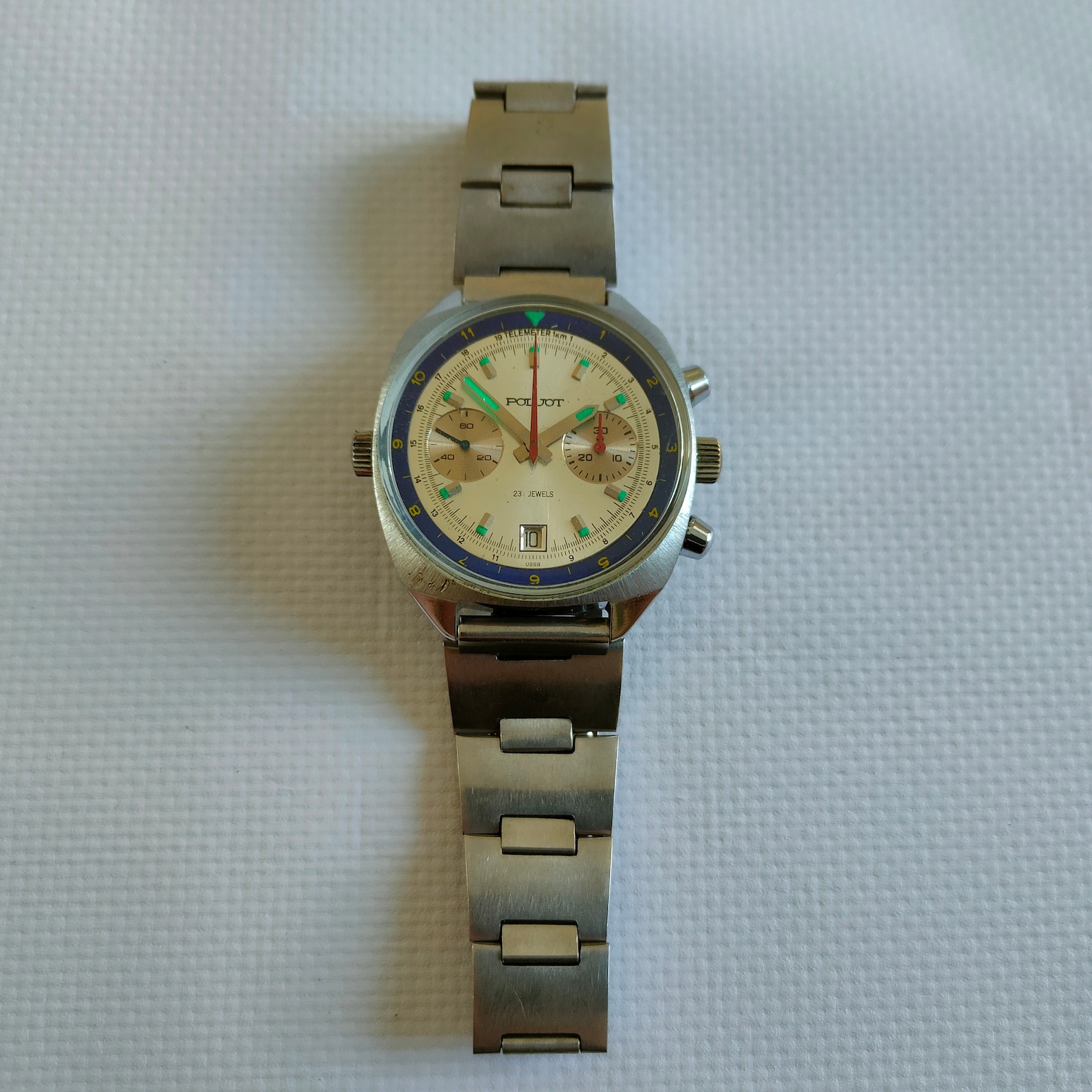 POLJOT Chronograph Watch Poljot Sturmanskie Poljot 3133 | Etsy