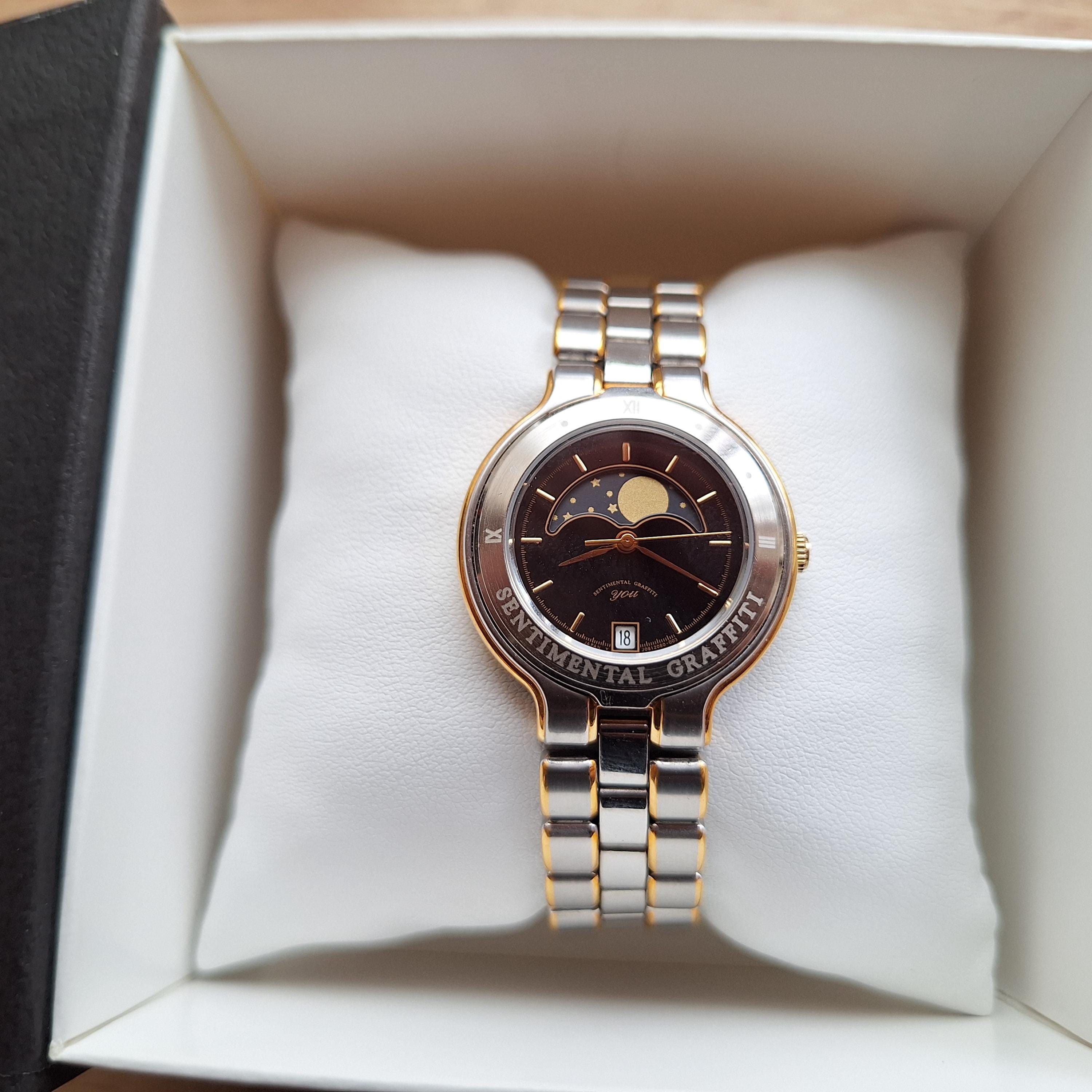Orient Sentimental Graffiti You Quartz Watch Wtih Real Moon Phases ...