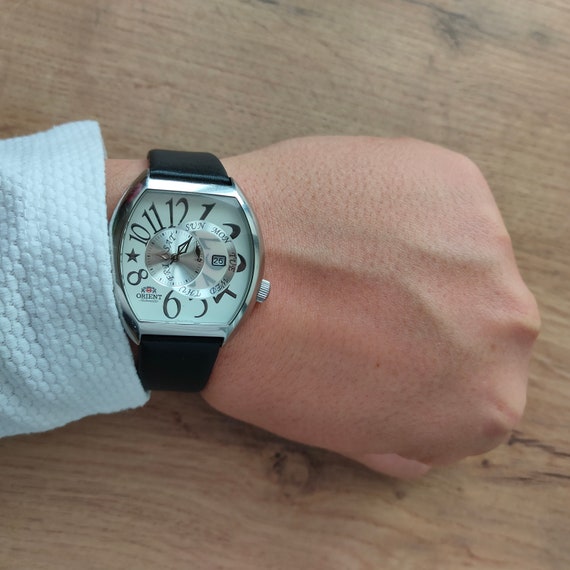 Square orient watch, Vintage watch, Automatic watch, … - Gem