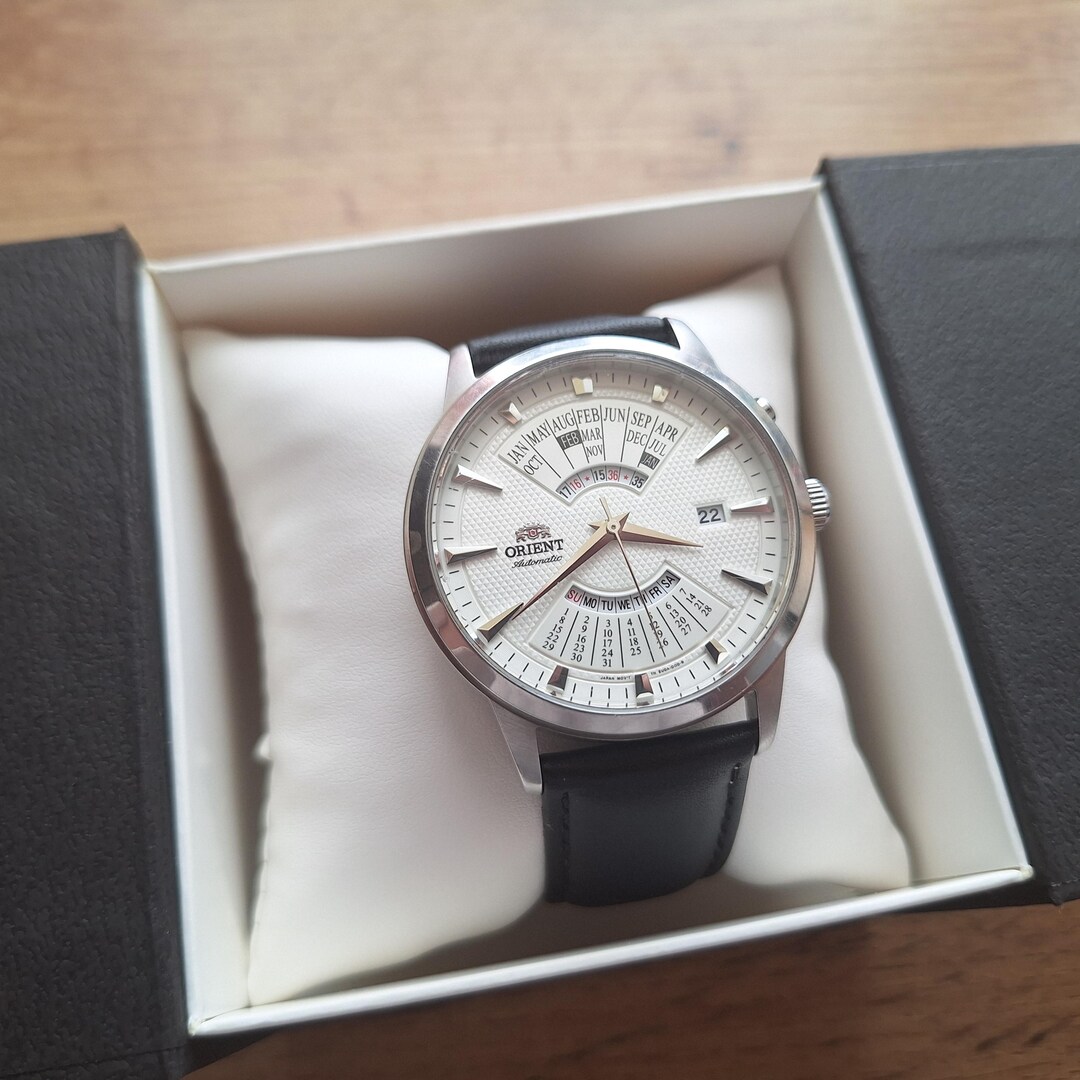 Rare Watch Orient College Perpetual Calendar, Japan Watch, Multi Data ...