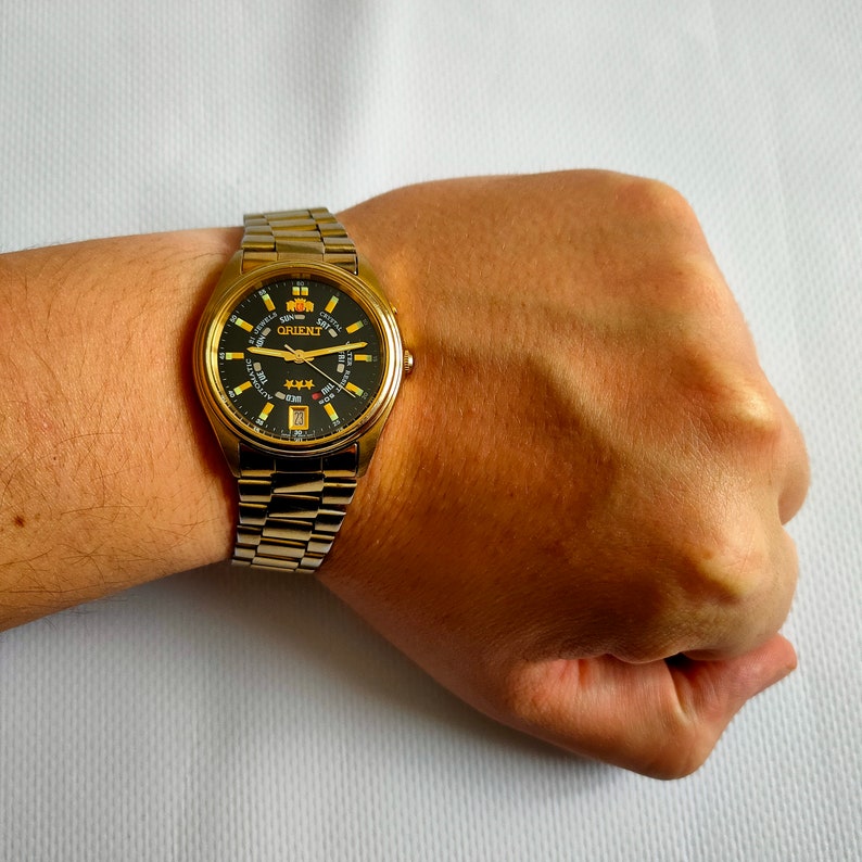 Orient Automatic Watch Mechanical Automatic Watch Rare Dial - Etsy