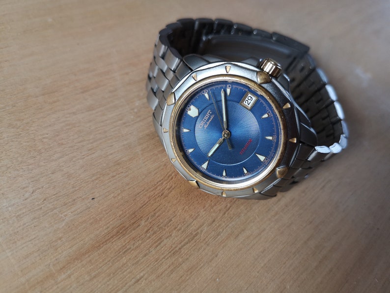 Orient TITANIUM Vintage Orient Japan Watch Automatic Watch - Etsy