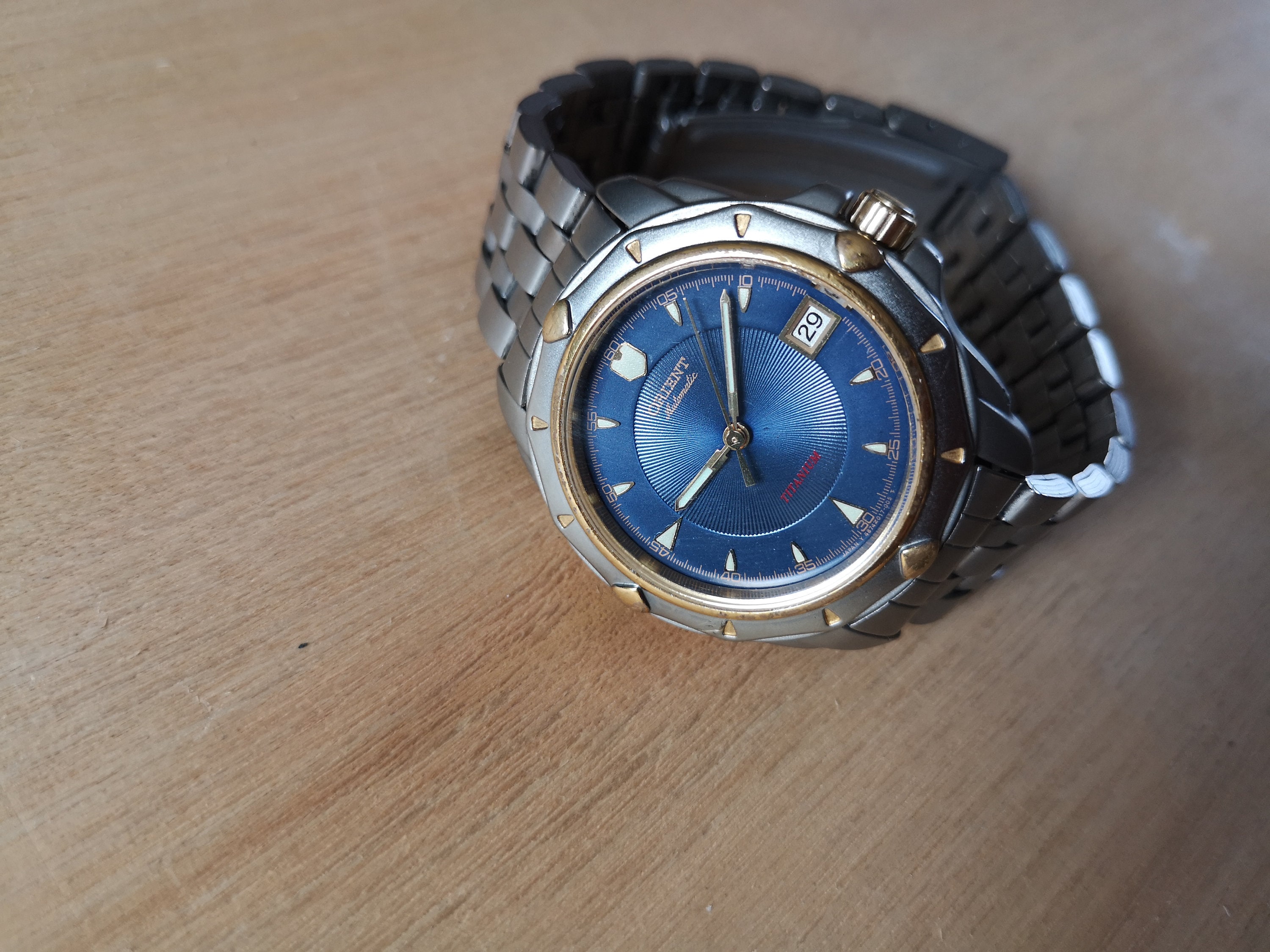 Orient TITANIUM Vintage Orient Japan Watch Automatic Watch - Etsy