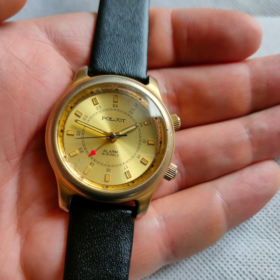 Soviet watch POLJOT SIGNAL with ALARM, watch with mec… - Gem