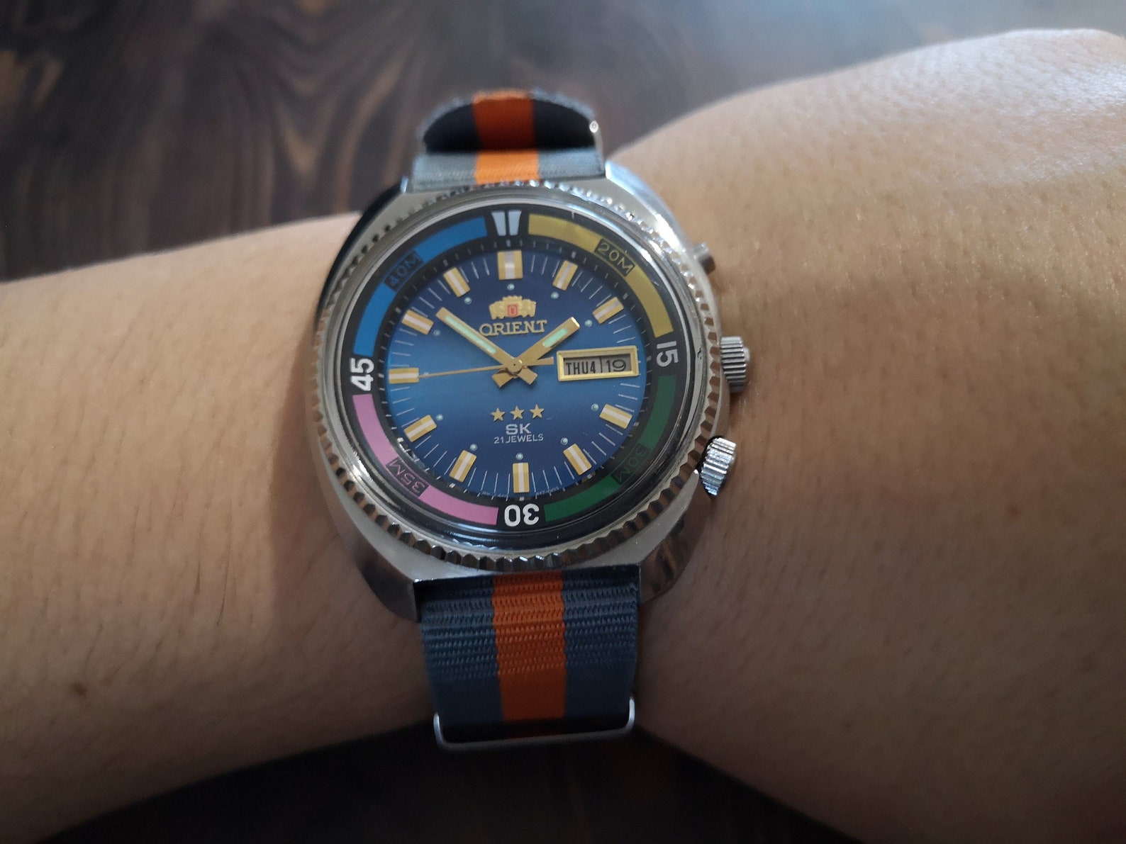 Orient Sea King Orient SK Automatic Watch 21 Jewels Day - Etsy