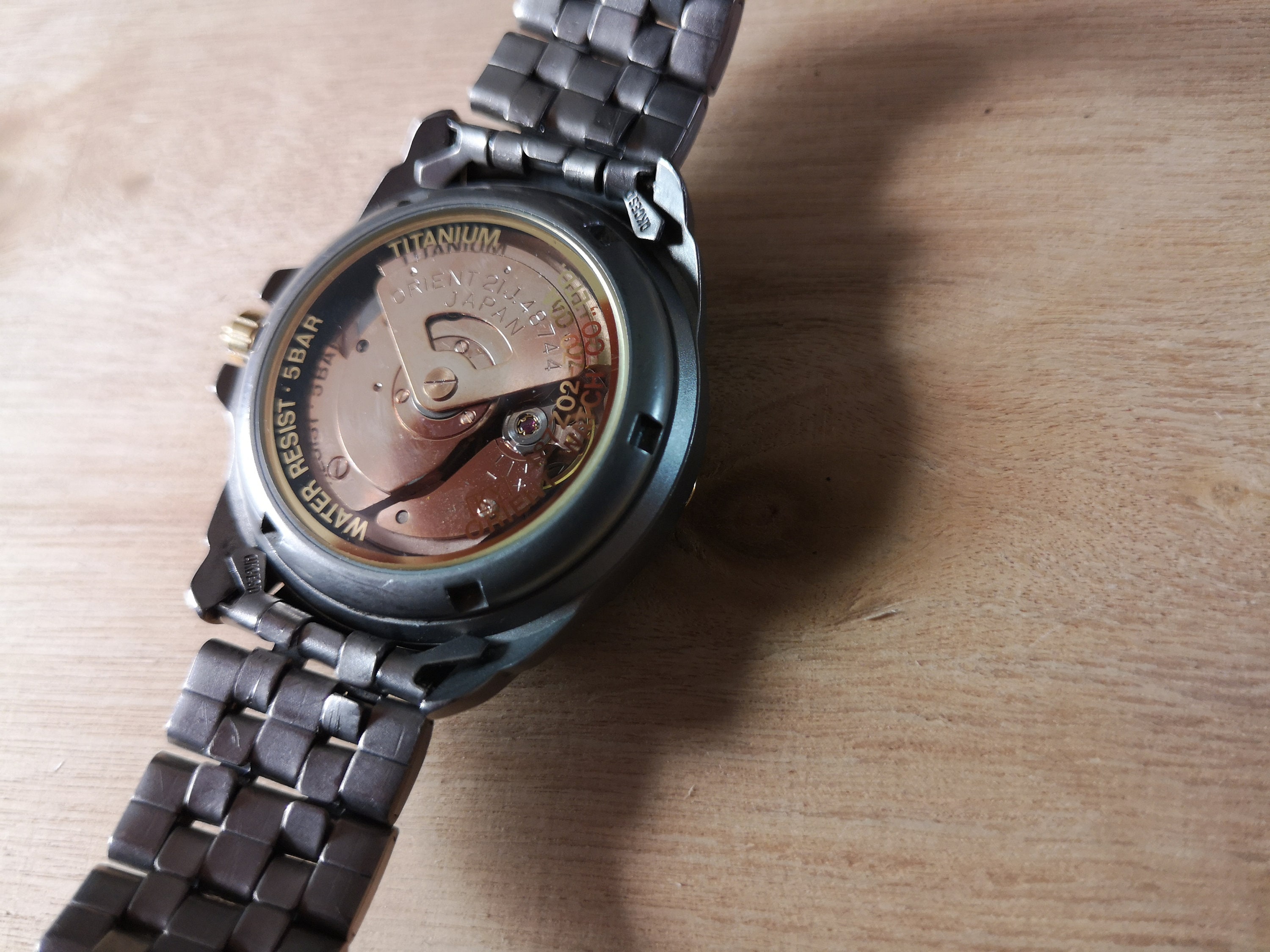 Orient TITANIUM Vintage Orient Japan Watch Automatic Watch - Etsy