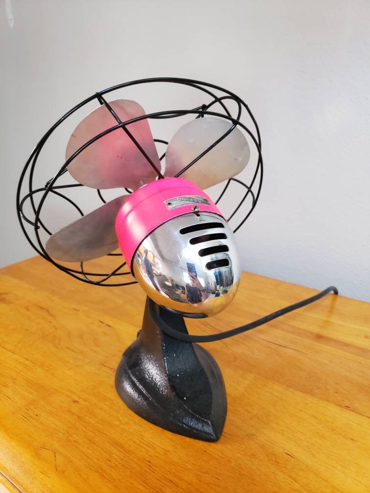 Custom Refurbished Vintage Eskimo Table Fan, Art Deco, Working - Etsy
