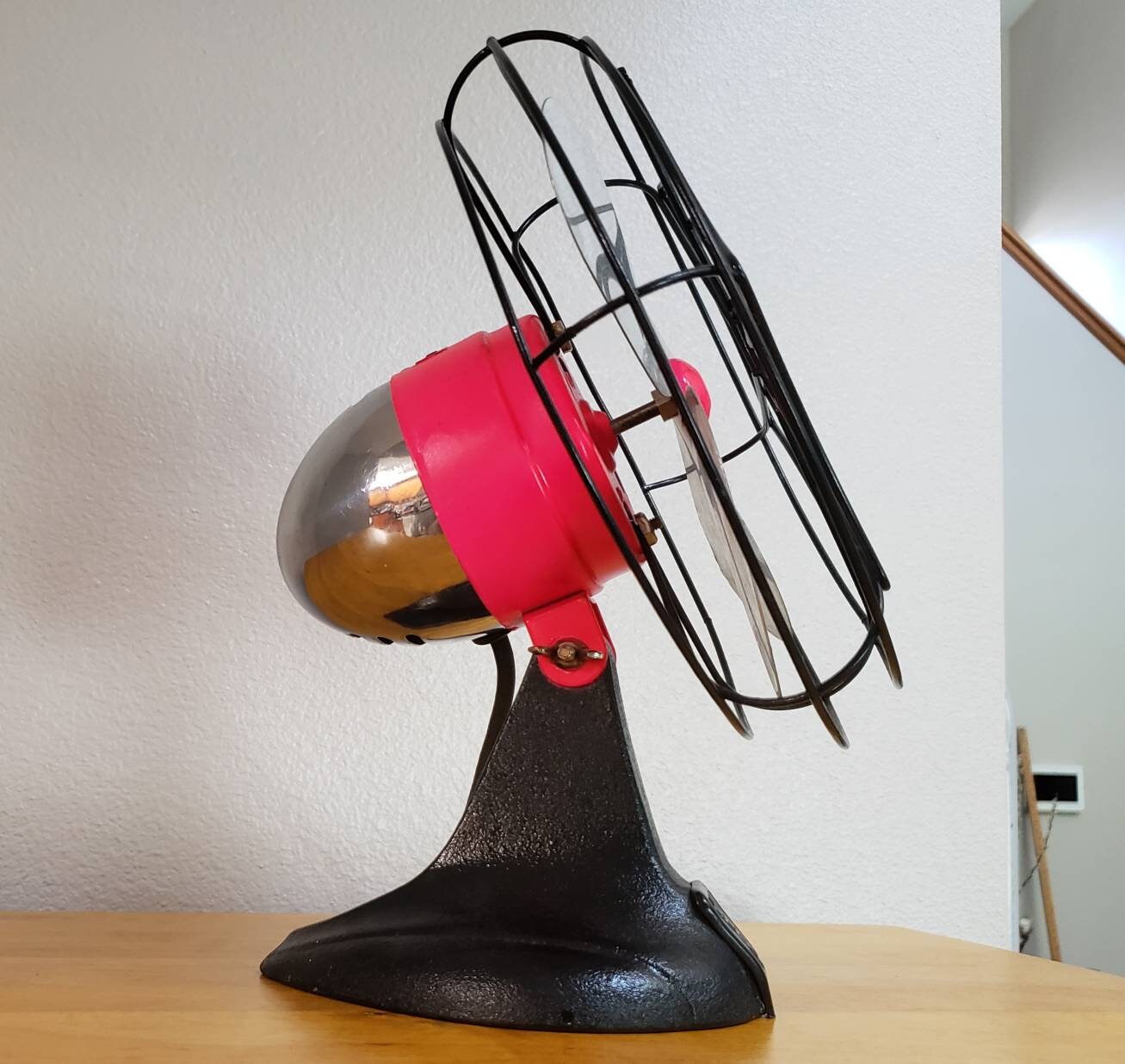 Custom Refurbished Vintage Eskimo Table Fan, Art Deco, Working - Etsy