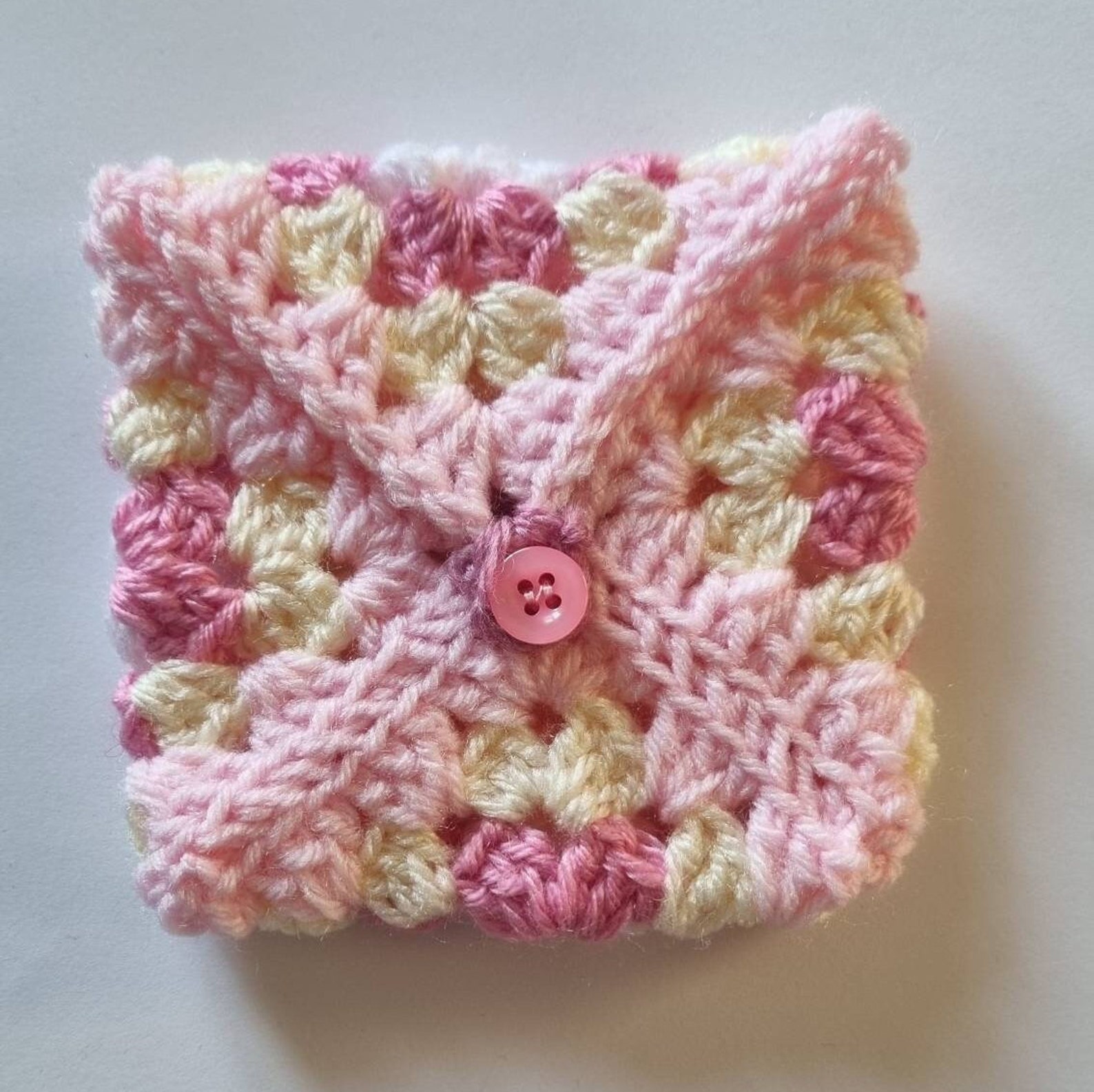 Granny Square Crochet Purse Wallet, Credit Card Purse, Gift for Girls ...