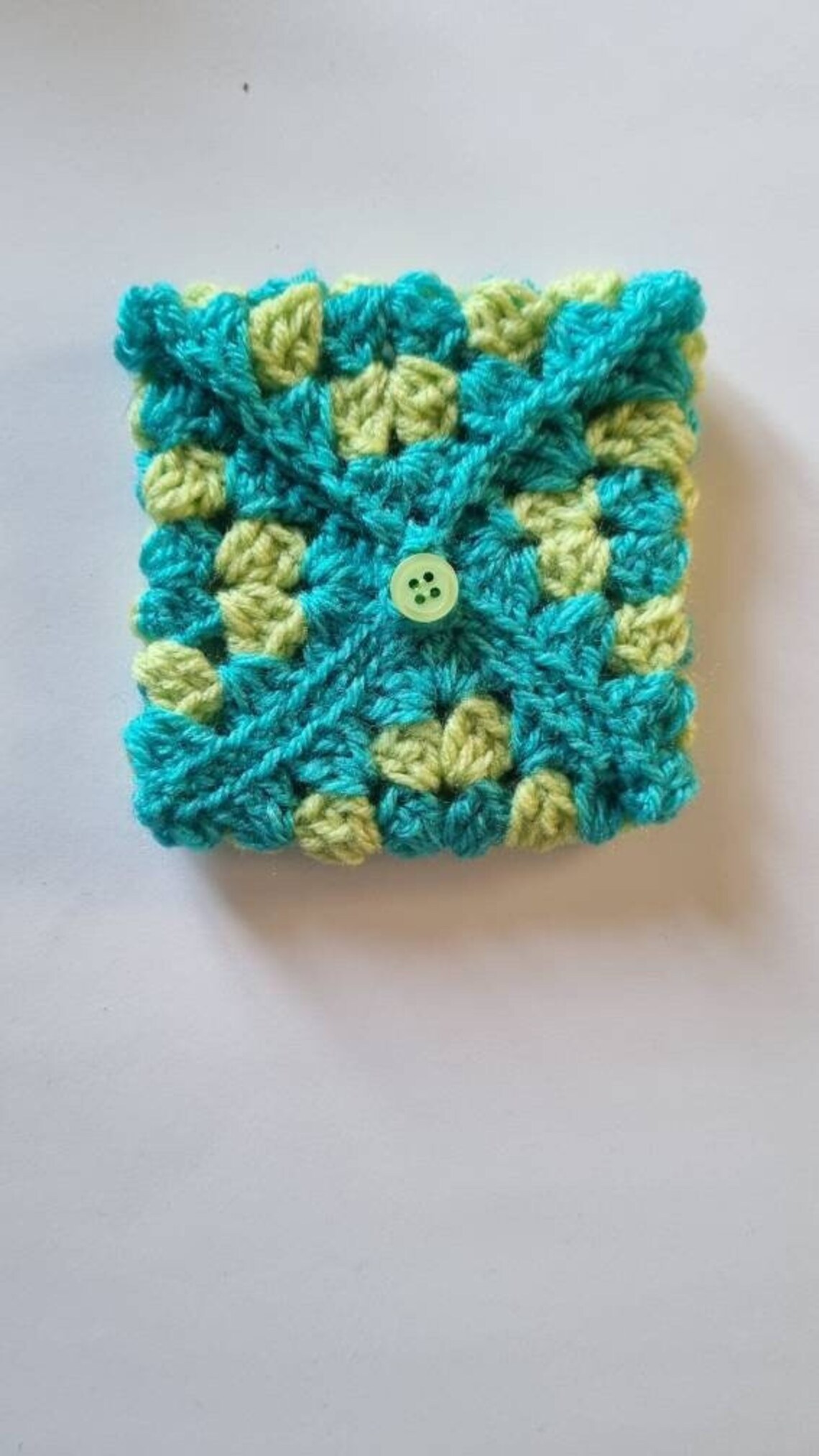 Granny Square Crochet Purse Wallet, Credit Card Purse, Gift for Girls ...