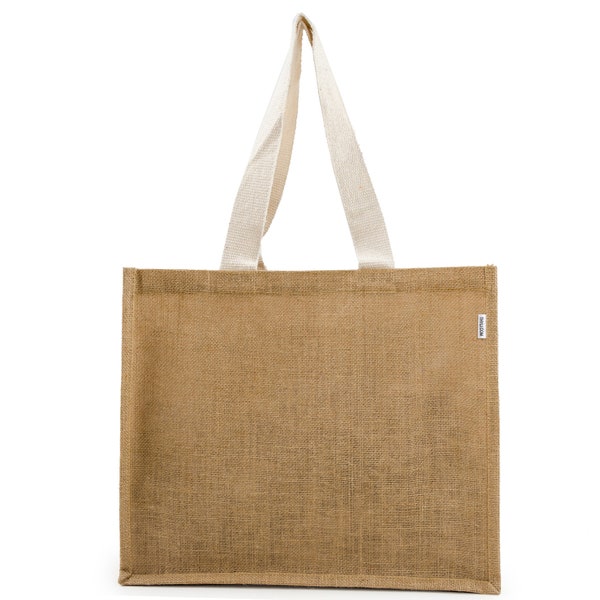 Jute Tote Bag - Etsy