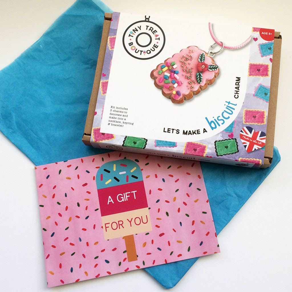 Biscuit Jewellery Making Craft Kit - Etsy