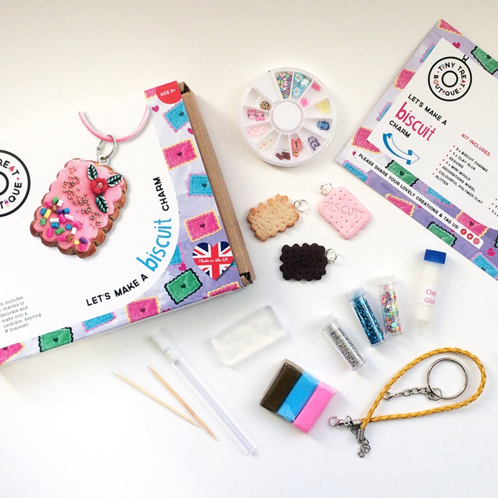 Biscuit Jewellery Making Craft Kit - Etsy