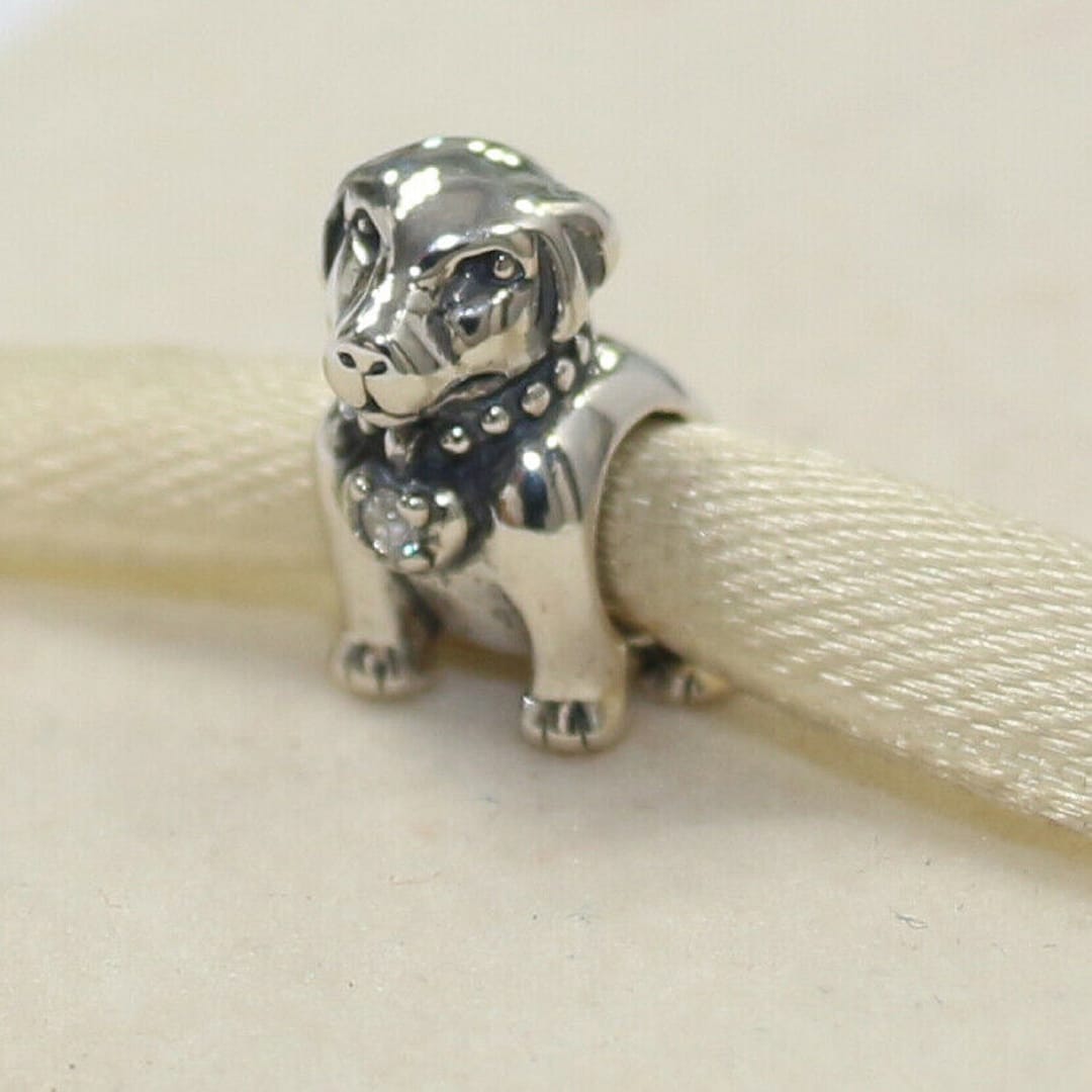 Pandora Snake Chain Bracelet Charms / Labrador Dog Charm / - Etsy UK