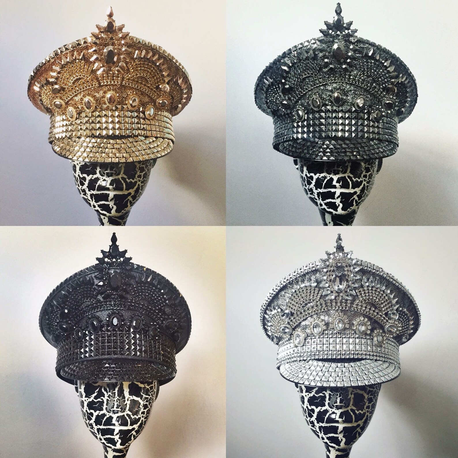 Free Shipping Crowning Glory Military Hat in Gold. Burning - Etsy