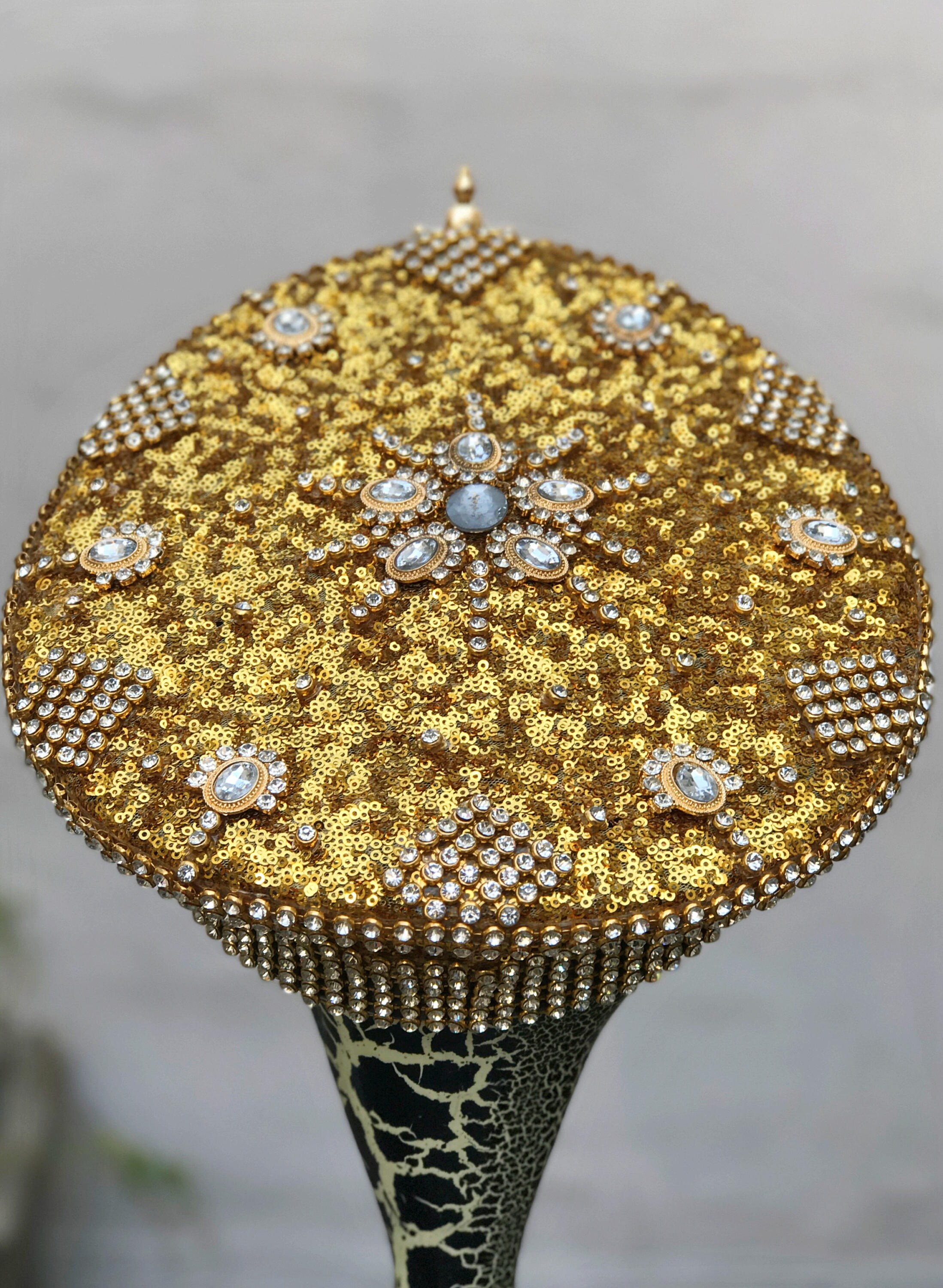 FREE SHIPPING! Special Edition Deluxe Crowning Glory Hat in Gold ...