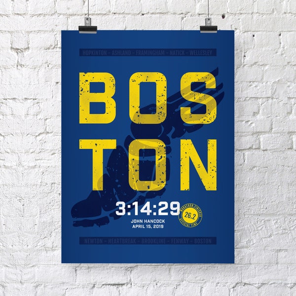 Boston Marathon - Etsy